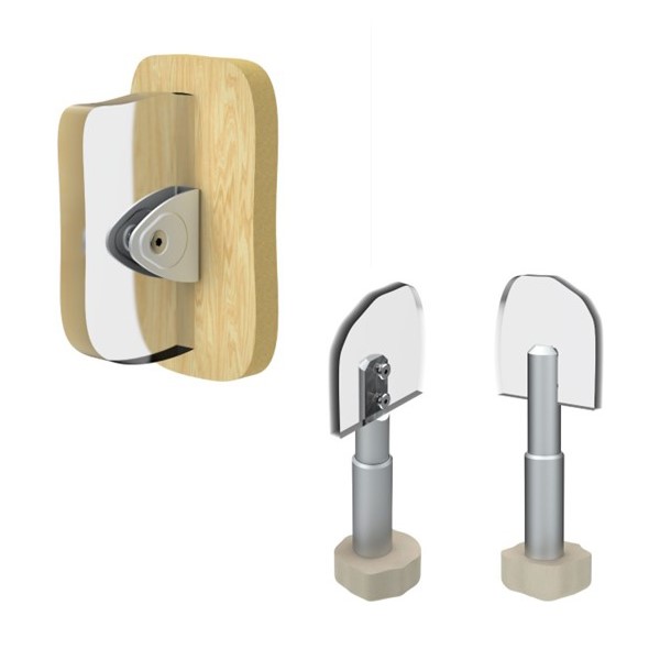 Toilet Cubicle Partition Ironmongery | Partition Pack - NotJustTaps.co.uk